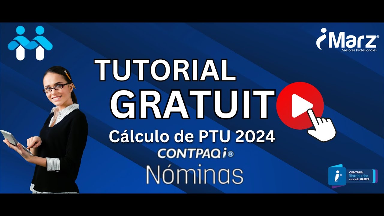 Calculo de PTU 2025 en CONTPAQi Nominas por iMARZ 23Abril2025 - YouTube