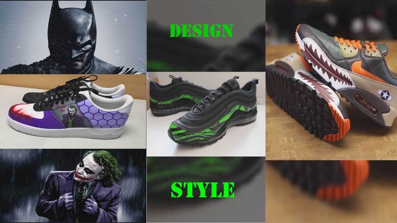 REDESIGN YOUR SPORT SHOES AND MAKE IT UNIQUE. - YouTube