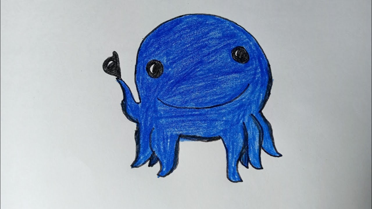 How to draw oswald the octopus #howtodraw #beginners #theoctopus # ...