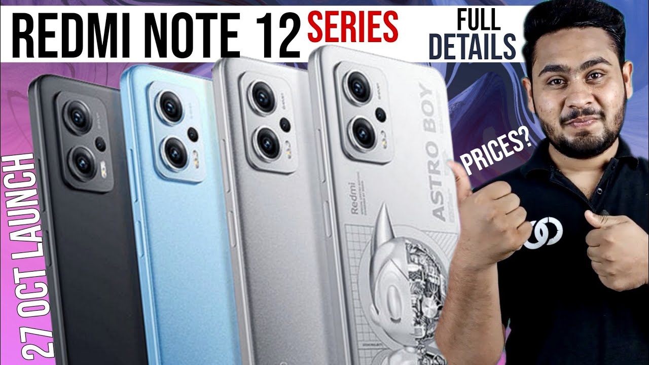 Redmi Note 12 Series Official Launch Date & Price In Pakistan⚡⚡ | Note ...