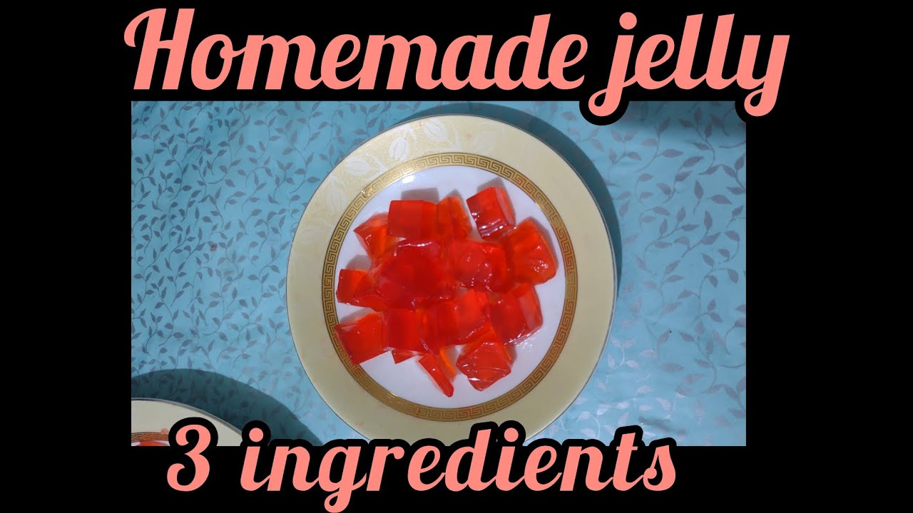 Homemade jelly| china grass jelly |Healthy jelly for kids|#jelly#jello# ...