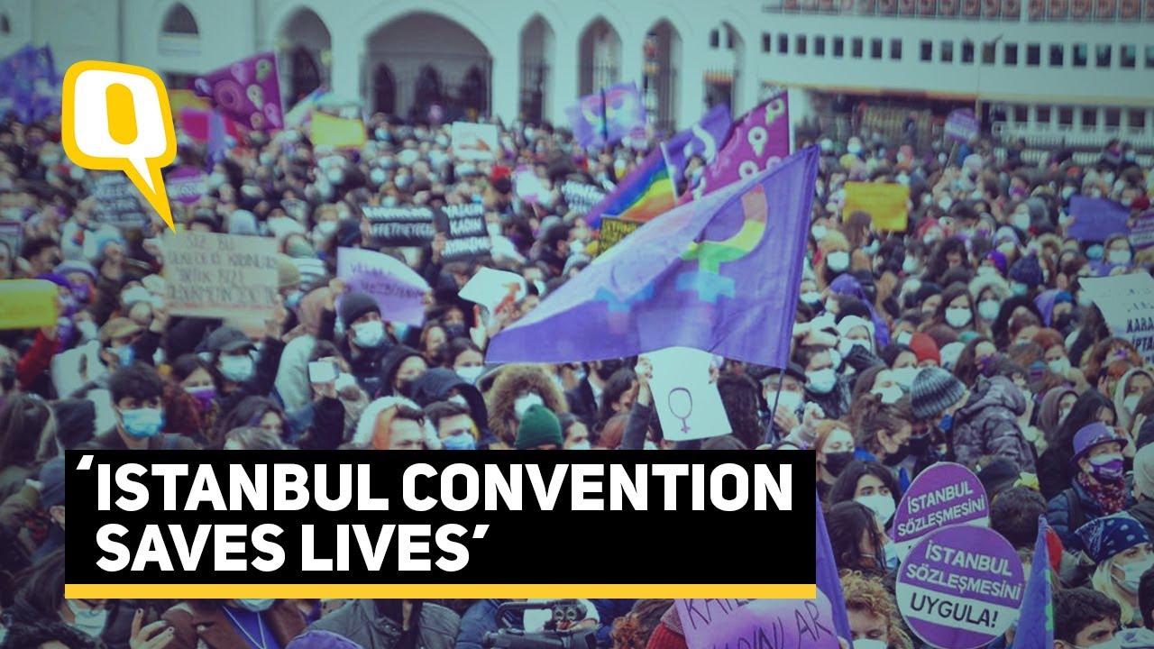 Istanbul Convention Women Protest As Turkey Withdraws From Human