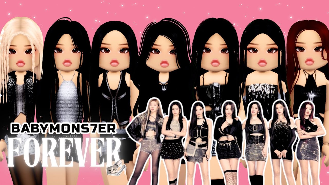BABYMONSTER 'Forever' PART 1 Roblox Outfit Codes | Diaries Official 🎀 - YouTube