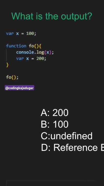 Javascript Quiz Part 1javascript Javascriptquiz Programming Shorts Youtubeshorts Youtube