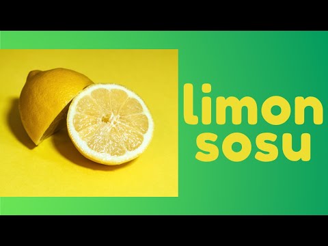 Limon Sosu Nasıl Yapılır? (Kokteyl Sosları)