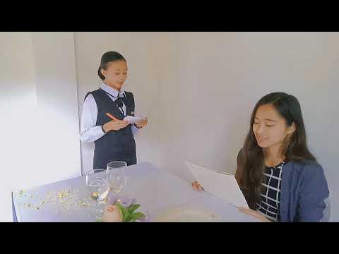 Restaurant Table Service Sequence - YouTube