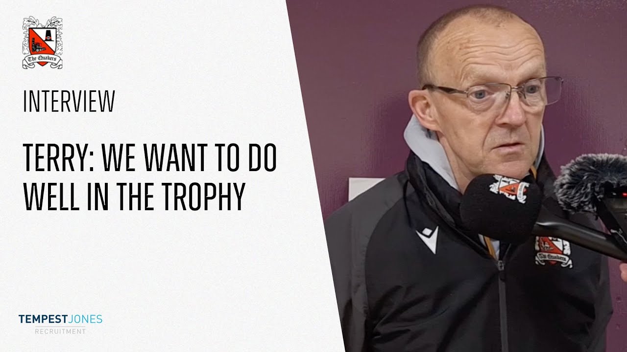Terry - We want to do well in the trophy - YouTube