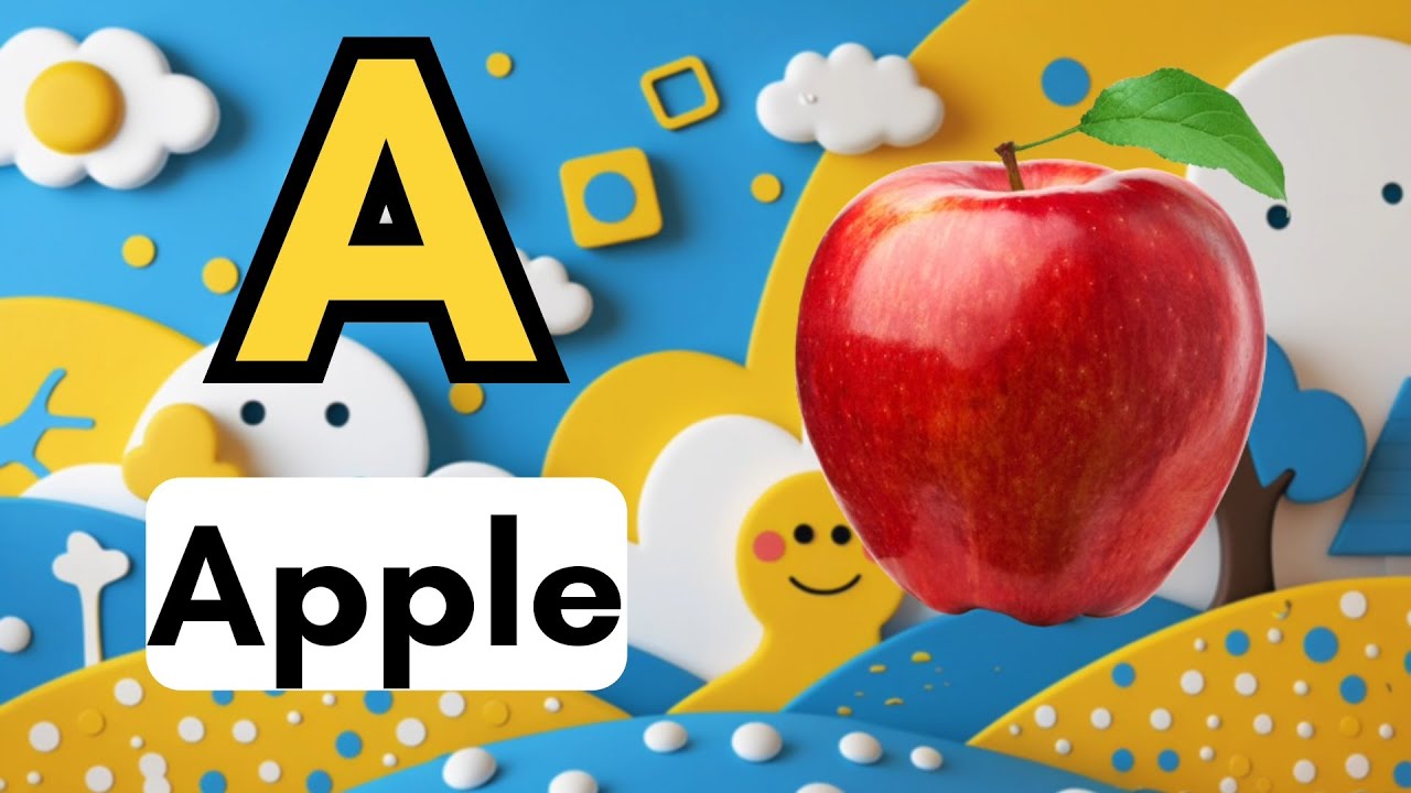 Learn ABC with Fun Songs for Kids | A for Apple Alphabet Learning Video ...