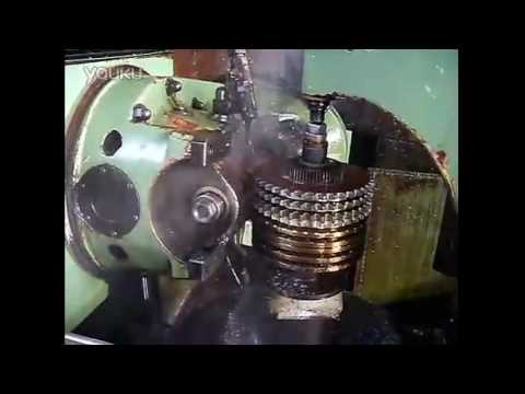 Machining sprocket - YouTube