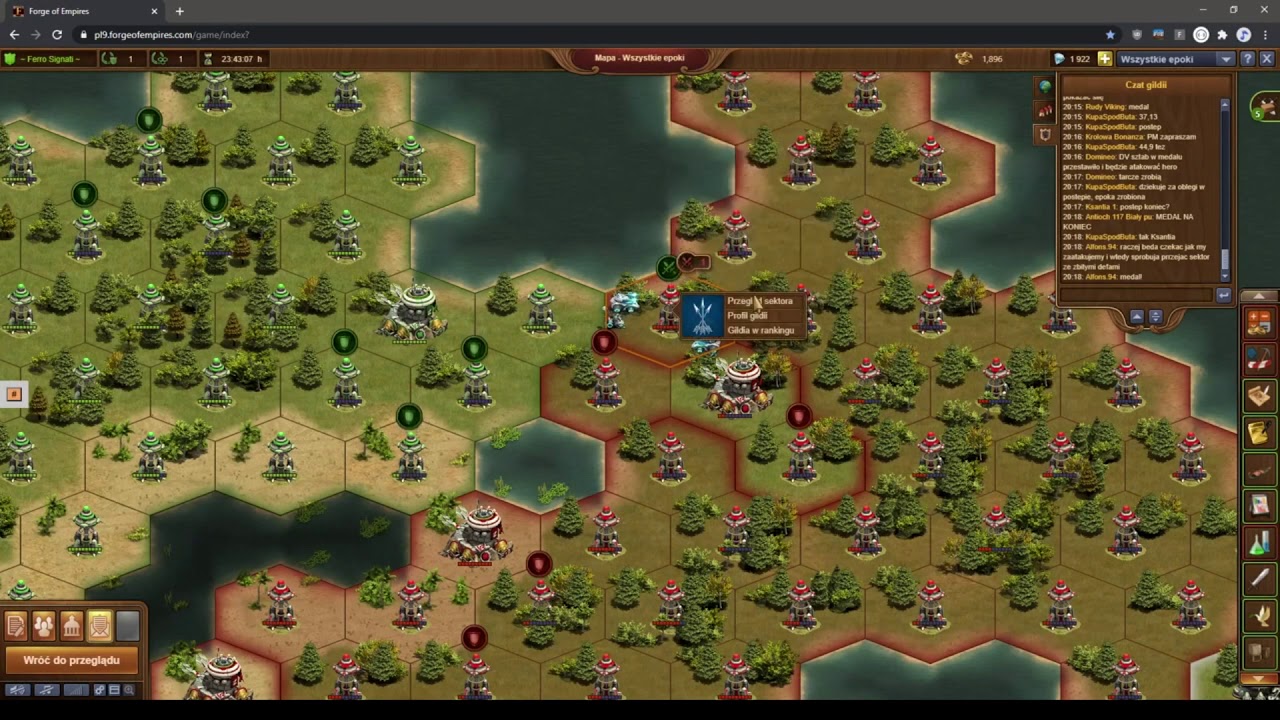 Forge of Empires - BOT GVG v1 - ONLY ACTION! - YouTube