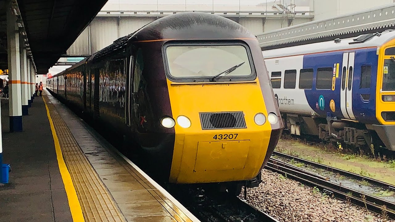 Cross Country HST Power Cars 43207+43378 At Sheffield From Edinburgh To ...