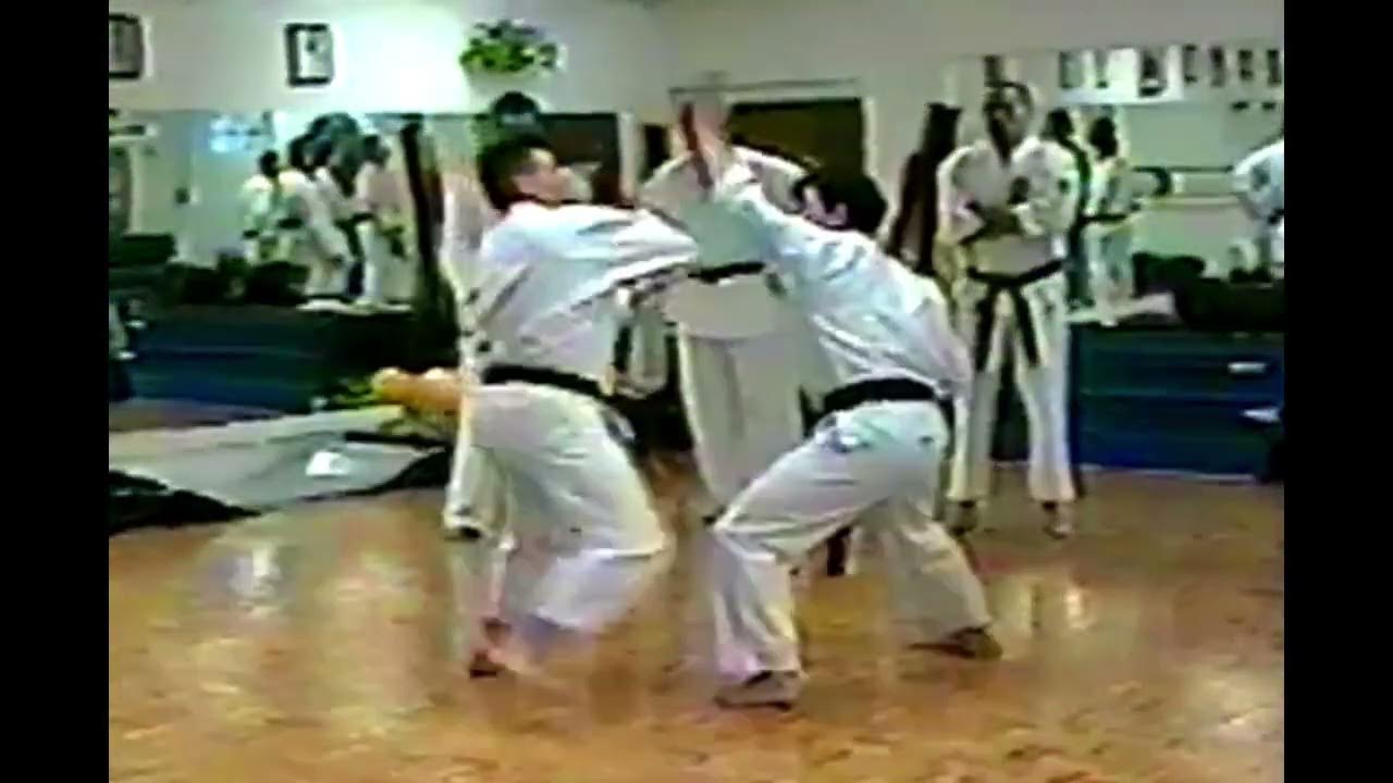 Michael Calandra Chinto Bunkai #3 NJ 1990's Isshin Ryu Karate Seminar - YouTube