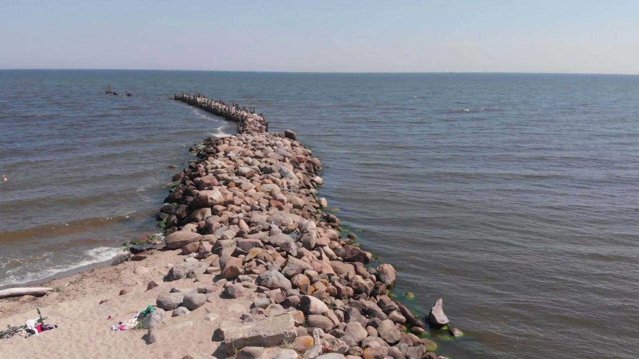 Engures Mols no DJI mavic air Drona lidojuma 2018 gads - YouTube