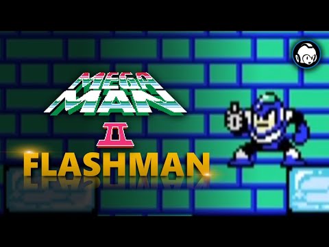 Mega Man 2 (Difficult) (Part 2) - Flash Man - YouTube