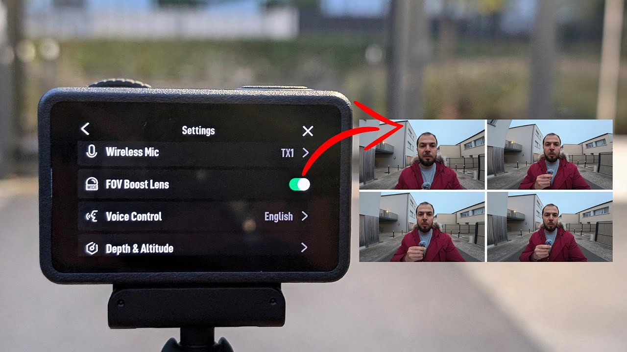 DJI ACTION 5 PRO - FOV BOOST LENS - YouTube