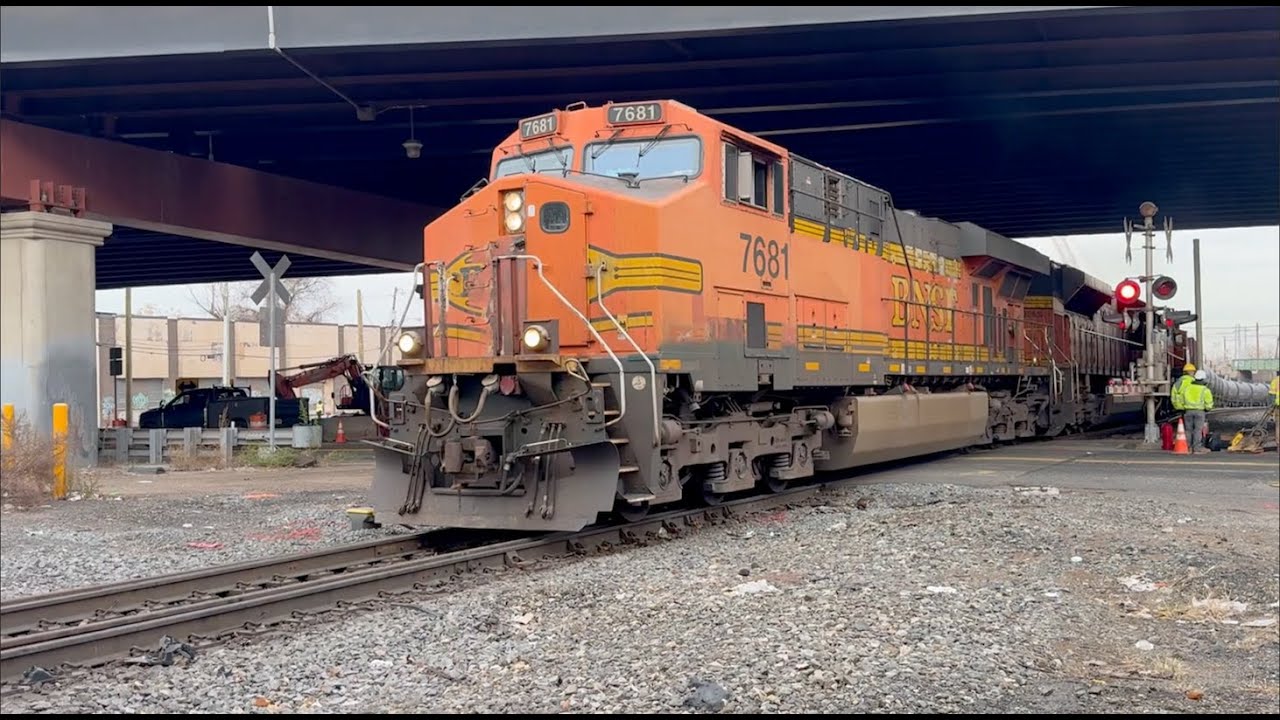 Ep69 - Jersey City Area Railfanning (CSX, BNSF, NS, NJT at CP Marion, Nat'l Docks, Secaucus ...
