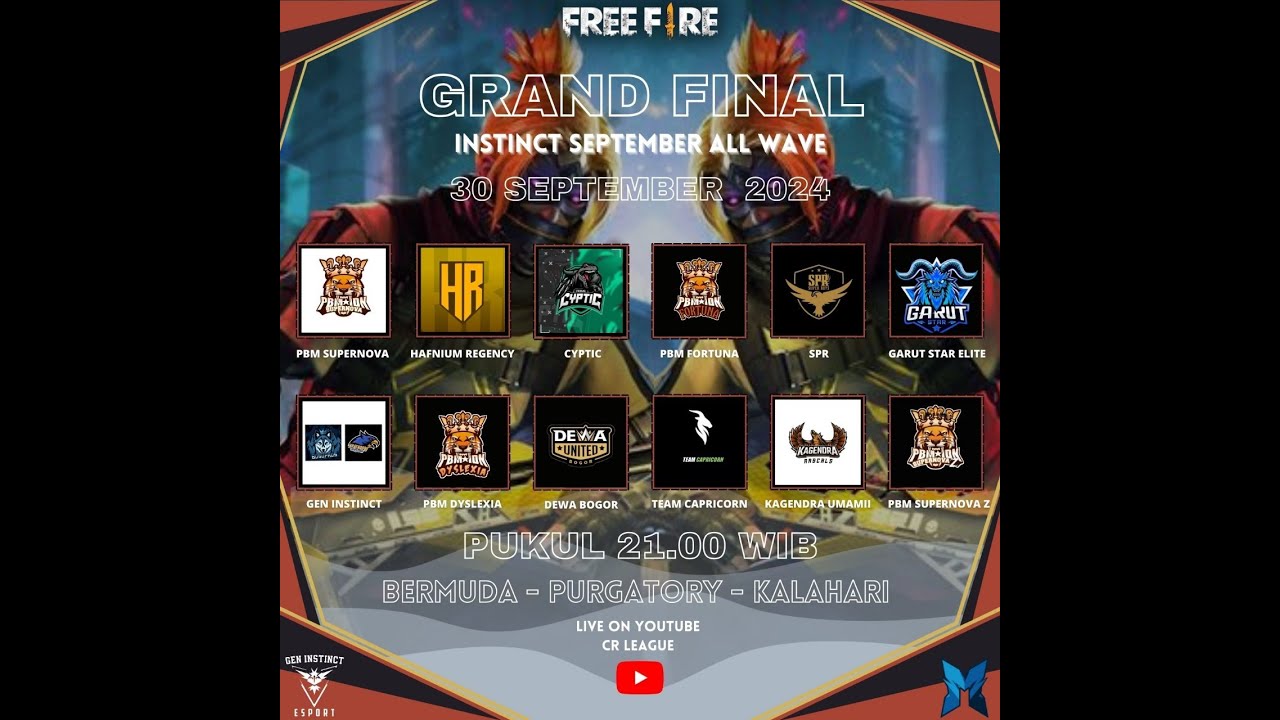 [30 SEPTEMBER 2024] GRAND FINAL INSTINCT SEPTEMBER ALL WAVE - YouTube