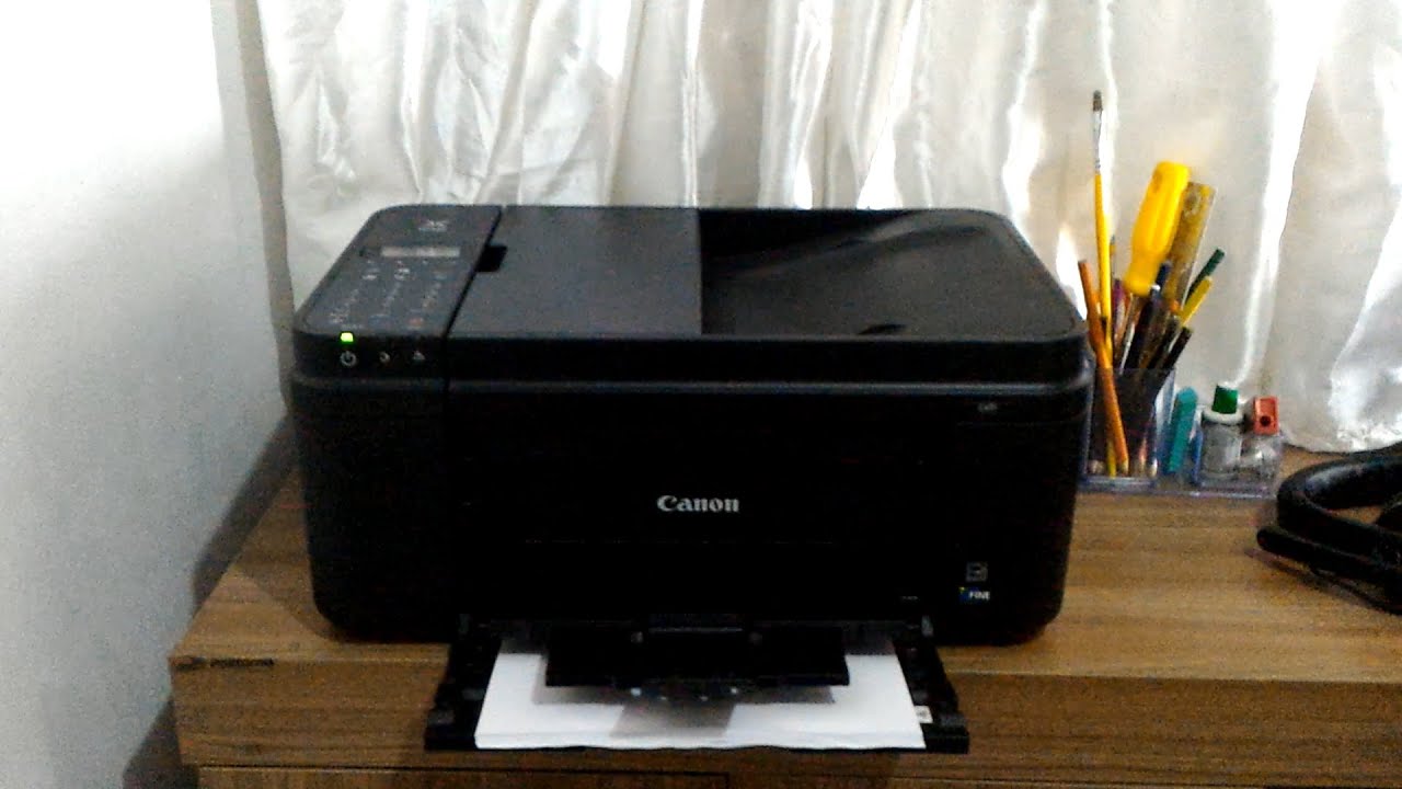 Impressora Canon PIXMA E481 - Review - YouTube