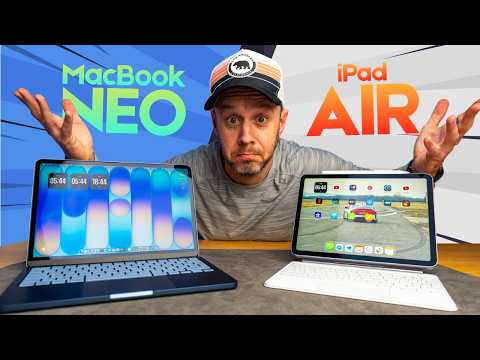MacBook Neo vs iPad Air  - You Asked For It!