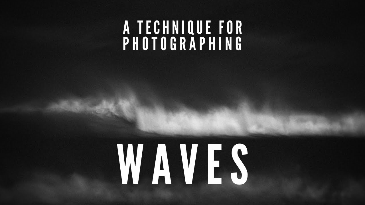 How to Photograph WAVES ...get on your belly! - YouTube
