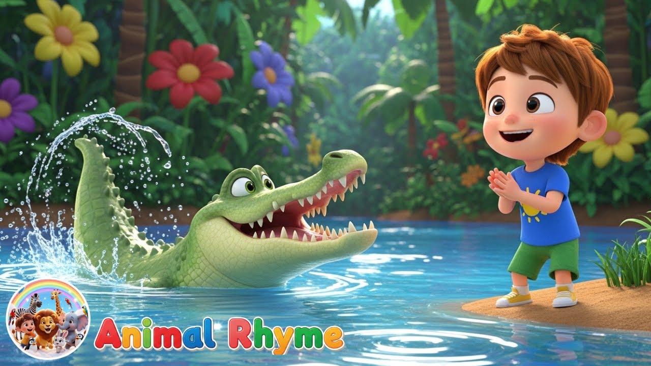 The Crocodile Song 🐊 | Fun River Animal Rhyme 2026 - YouTube