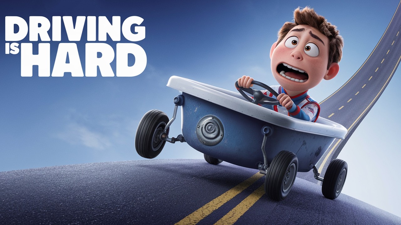 I REGRET ALL OF MY LIFE CHOICES - DRIVING IS HARD - YouTube