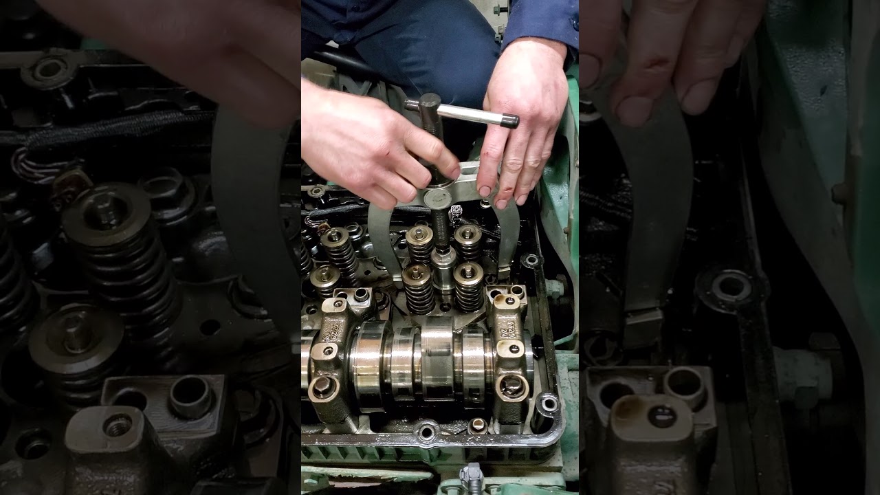 2014 Volvo D13 injector removal breakdown - YouTube