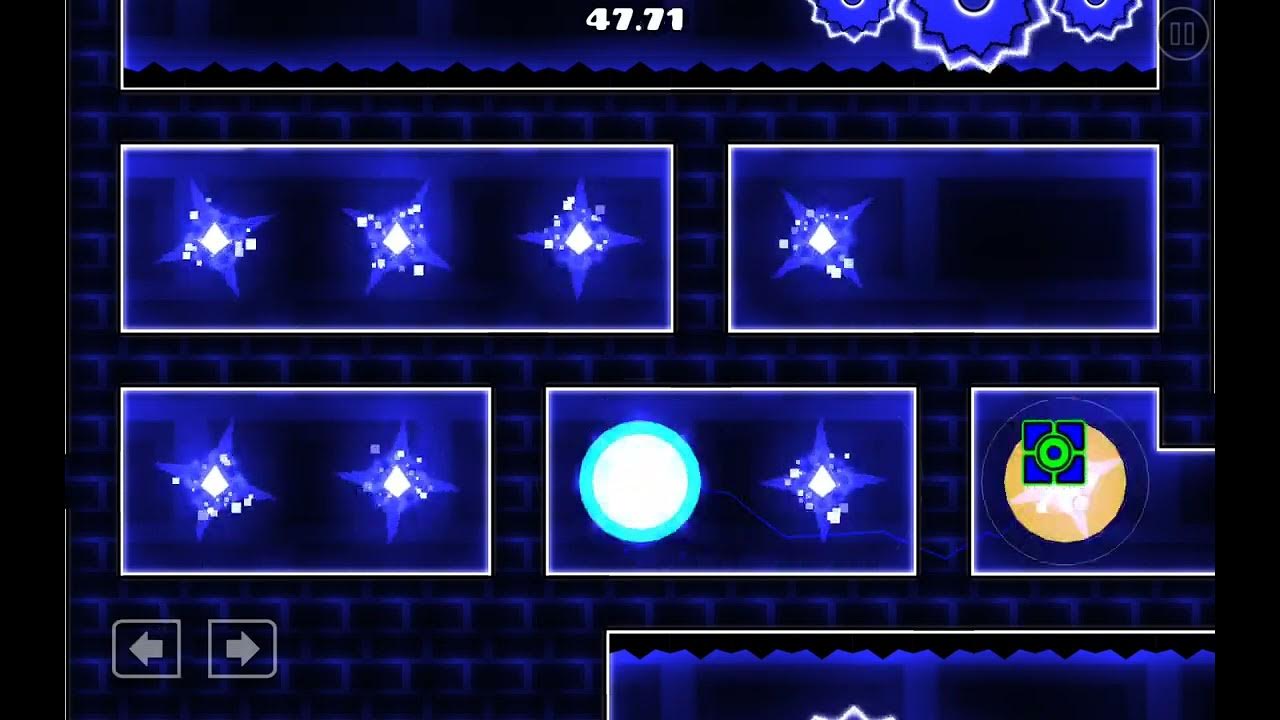 [Geometry Dash] My First Platformer Level | "The Blue Castle" by ZenoTheWeeb (Me) - YouTube