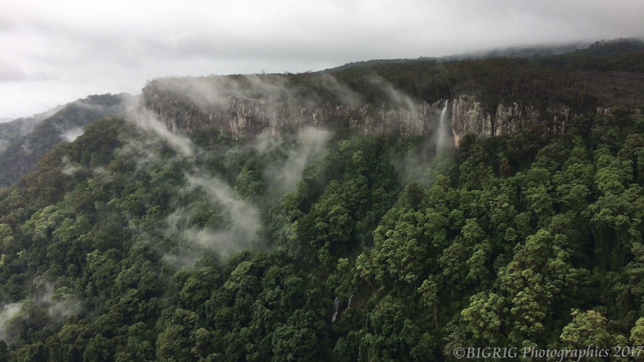 4K motion timelapse Canyon lookout Springbrook - YouTube