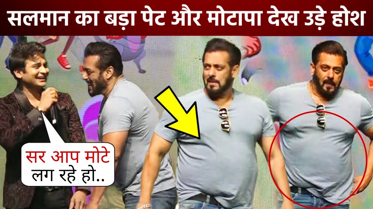 Salman Khan looks bulky and fat in the promotion of eco-friendly ...