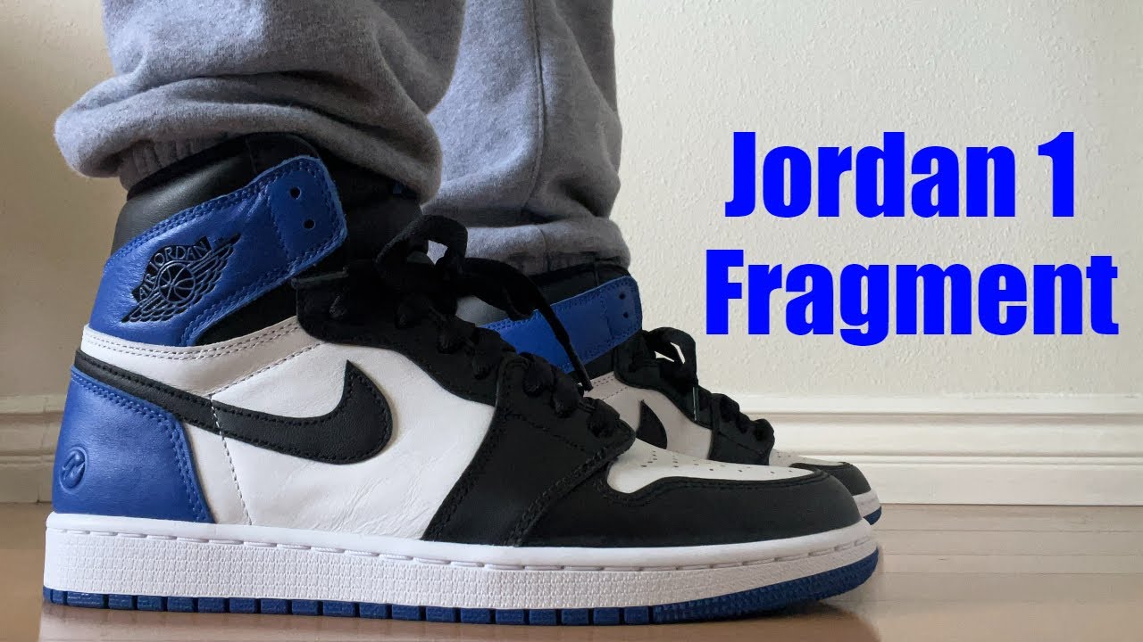 Amazing quality Air Jordan 1 Fragment (TDunky Review) - YouTube
