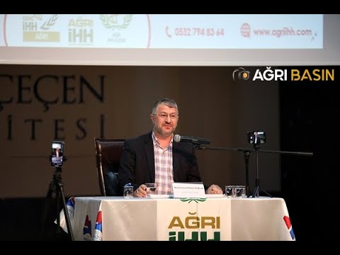 Araştırmacı-Yazar Muhammed Emin Yıldırım Ağrı'da