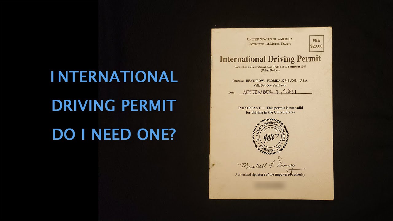 ITALY: Quick Tip-International Drivers Permit - Do I need One? - YouTube