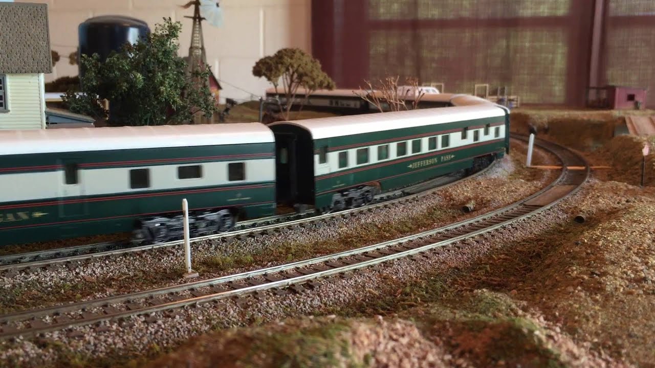 Burlington Northern Executive Passenger Train - YouTube