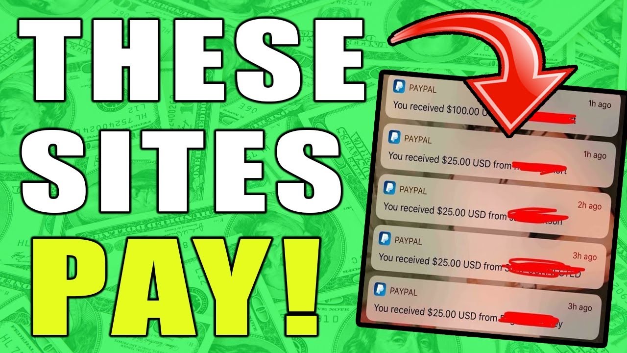 3 Sites That Pay You Just To Use Them! (TOO EASY) - YouTube