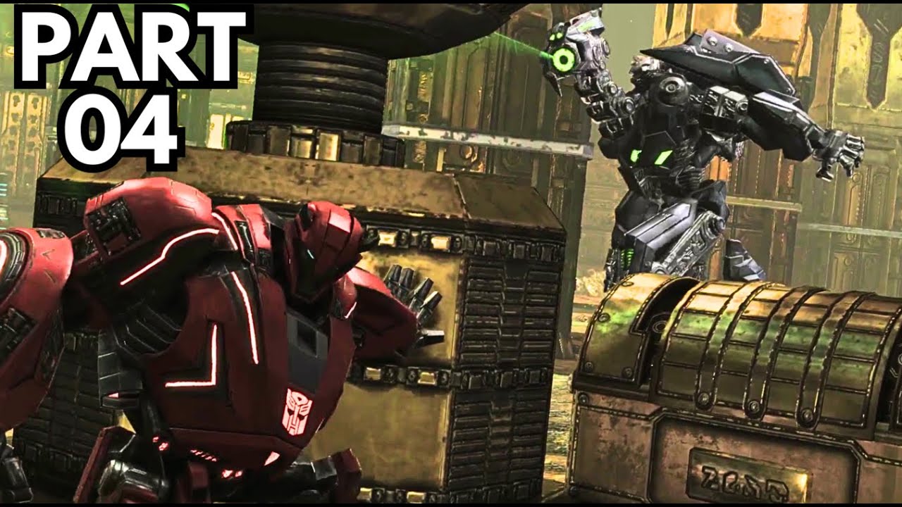 TRANSFORMERS FALL OF CYBERTRON Gameplay Walkthrough CHAPTER 4 - EYE OF ...