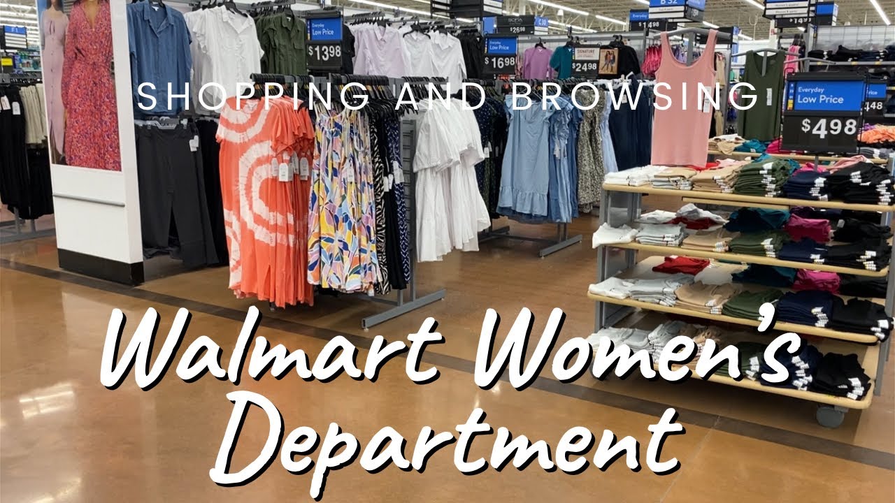 WALMART WOMEN’S CLOTHES SHOP WITH ME * WALMART WOMEN’S CLOTHES * WOMEN ...