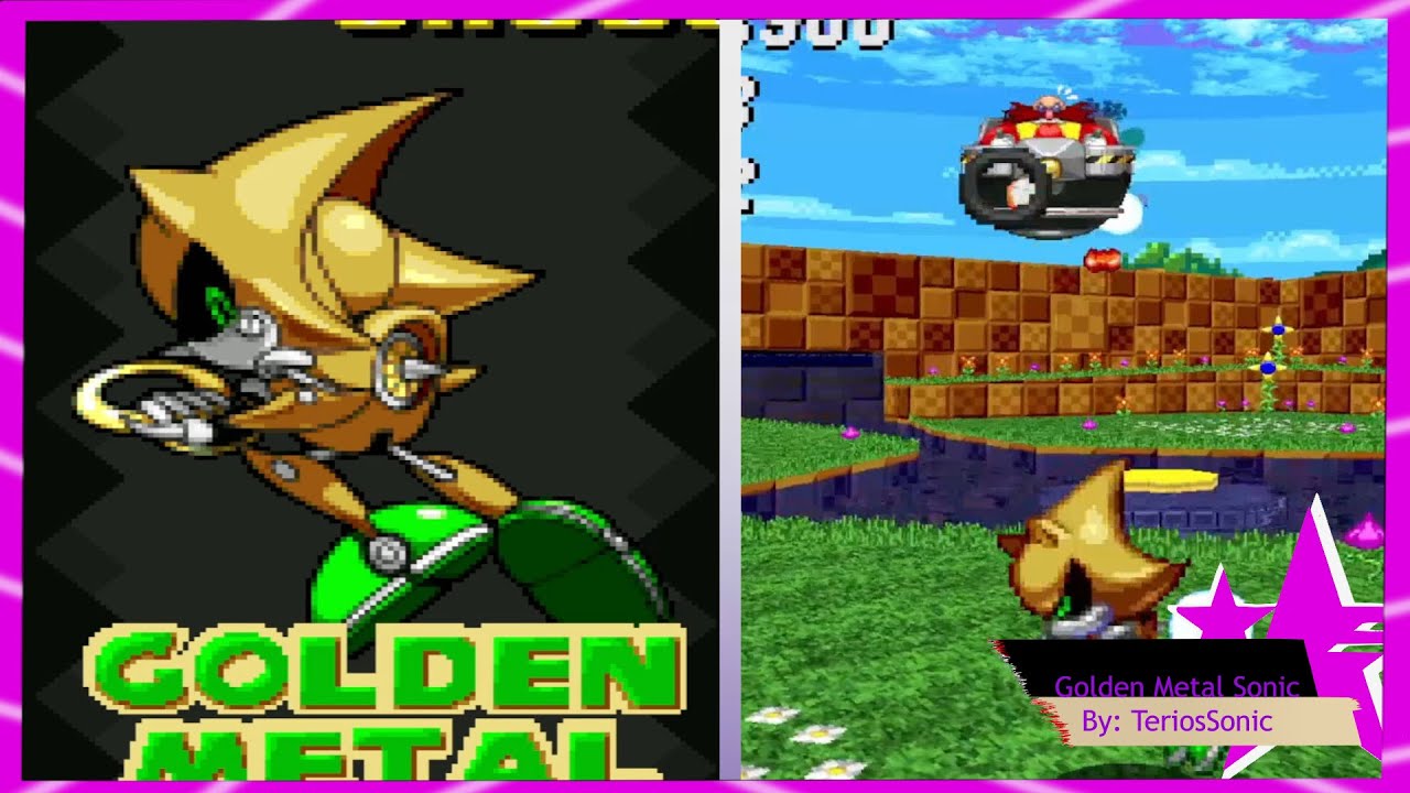 Golden Metal Sonic Unleashed!! - YouTube
