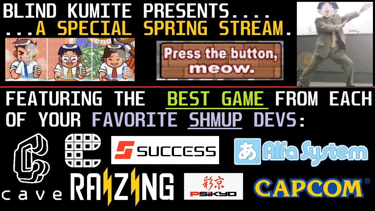 BEST SHMUP from TOAPLAN, ALFA SYSTEM, SUCCESS, CAVE, RAIZING, PSIKYO @M ...