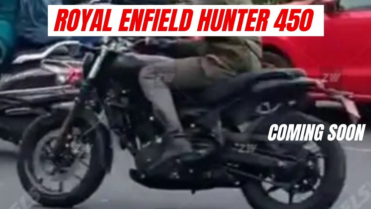 2024 NEW ROYAL ENFIELD HUNTER 450 Unveiled | New Features | Mix of ...