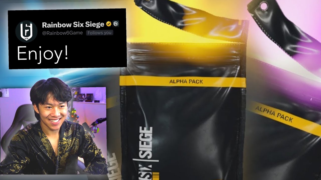 3 FREE Alpha Packs for ALL Players in R6! - YouTube