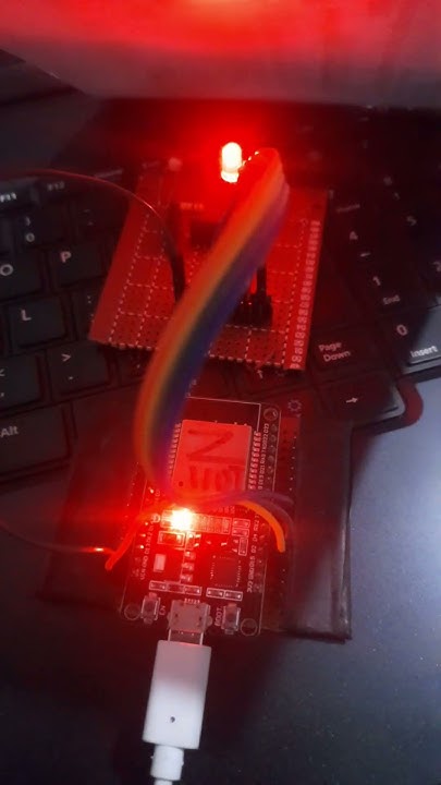 Build an embedded system RGB LED Blinker with Rust on ESP using ESP-IDF - YouTube