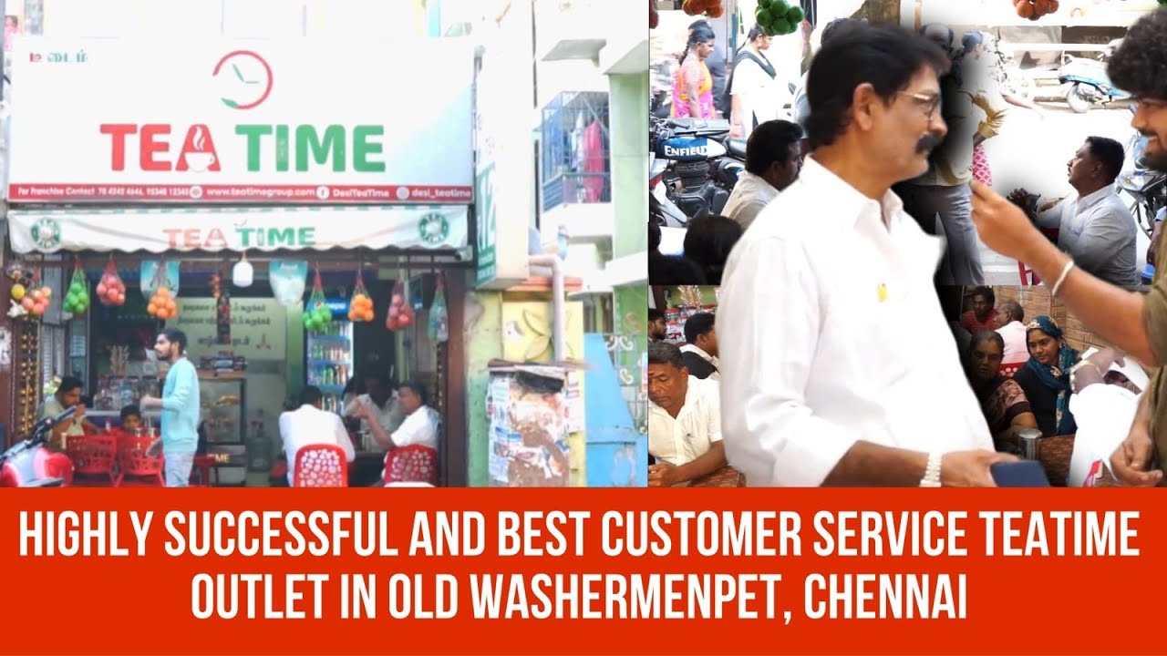 Highly Successful and Best Customer Service Tea Time outlet in Old ...