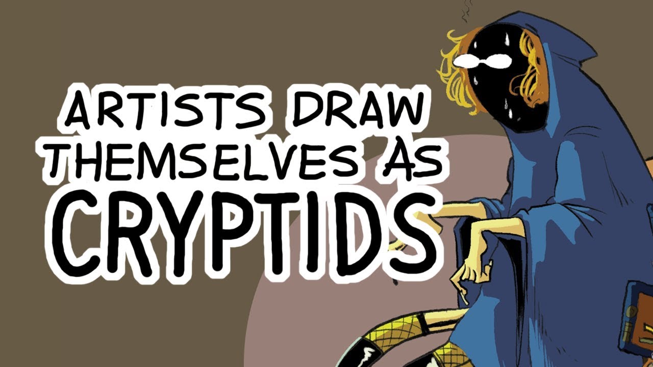 Artists Draw Themselves as Cryptids - YouTube