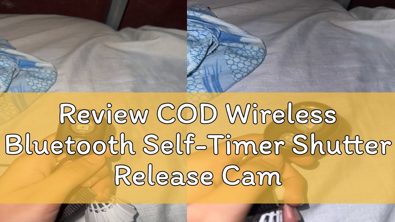 Review COD Wireless Bluetooth Self-Timer Shutter Release Camera Remote ...