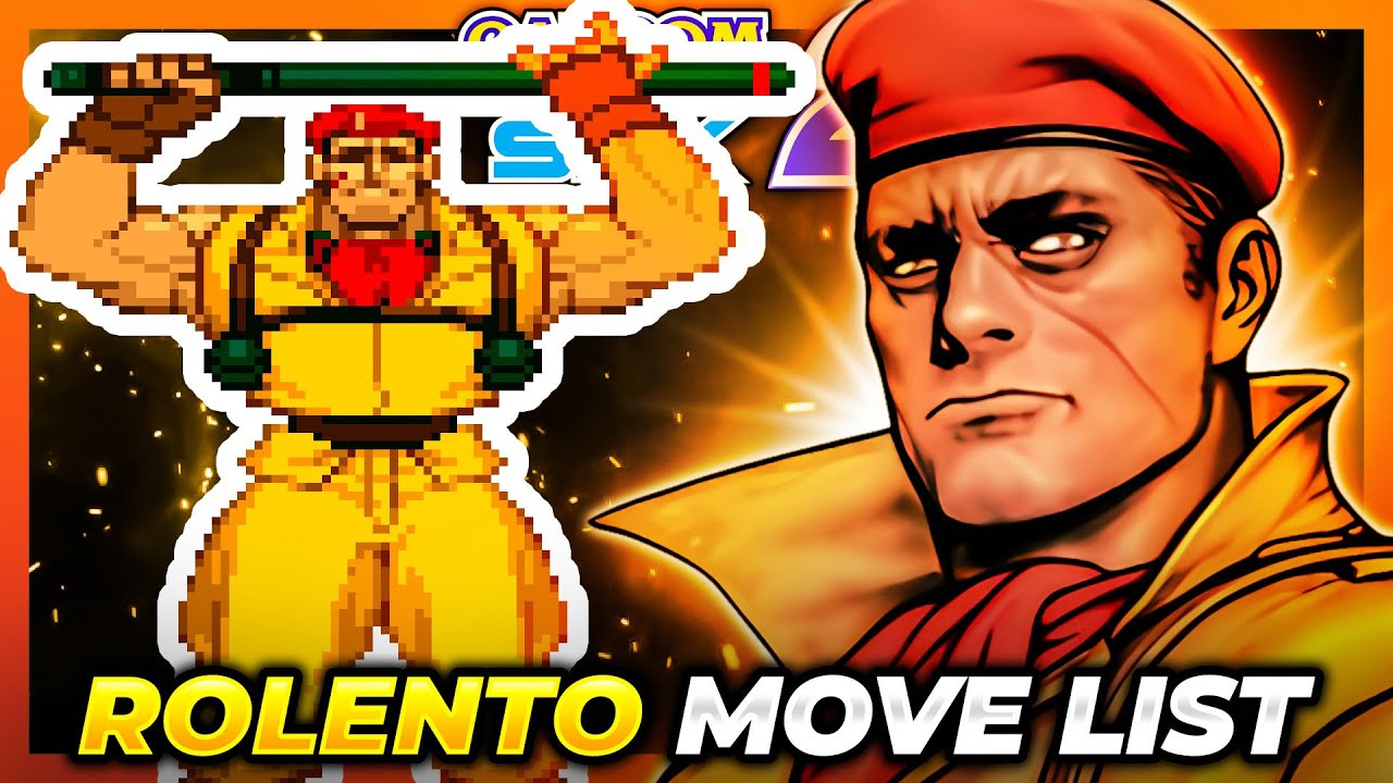 ROLENTO MOVE LIST - Capcom vs. SNK 2: Mark of the Millenium 2001 (CVS2) - YouTube