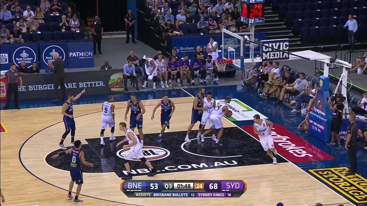 Daniel Kickert with 18 Points vs. Sydney Kings - YouTube