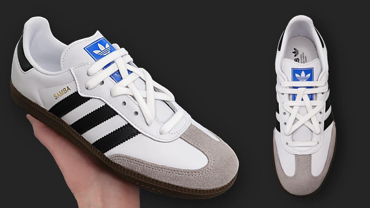 How To Star Lace Adidas Samba (BEST WAY!) - YouTube