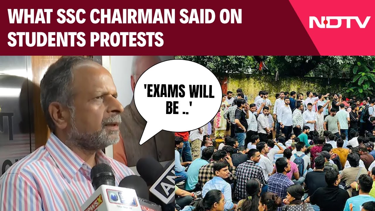 SSC Protest News | SSC Chairman Reacts To Students-Led Protest After ...