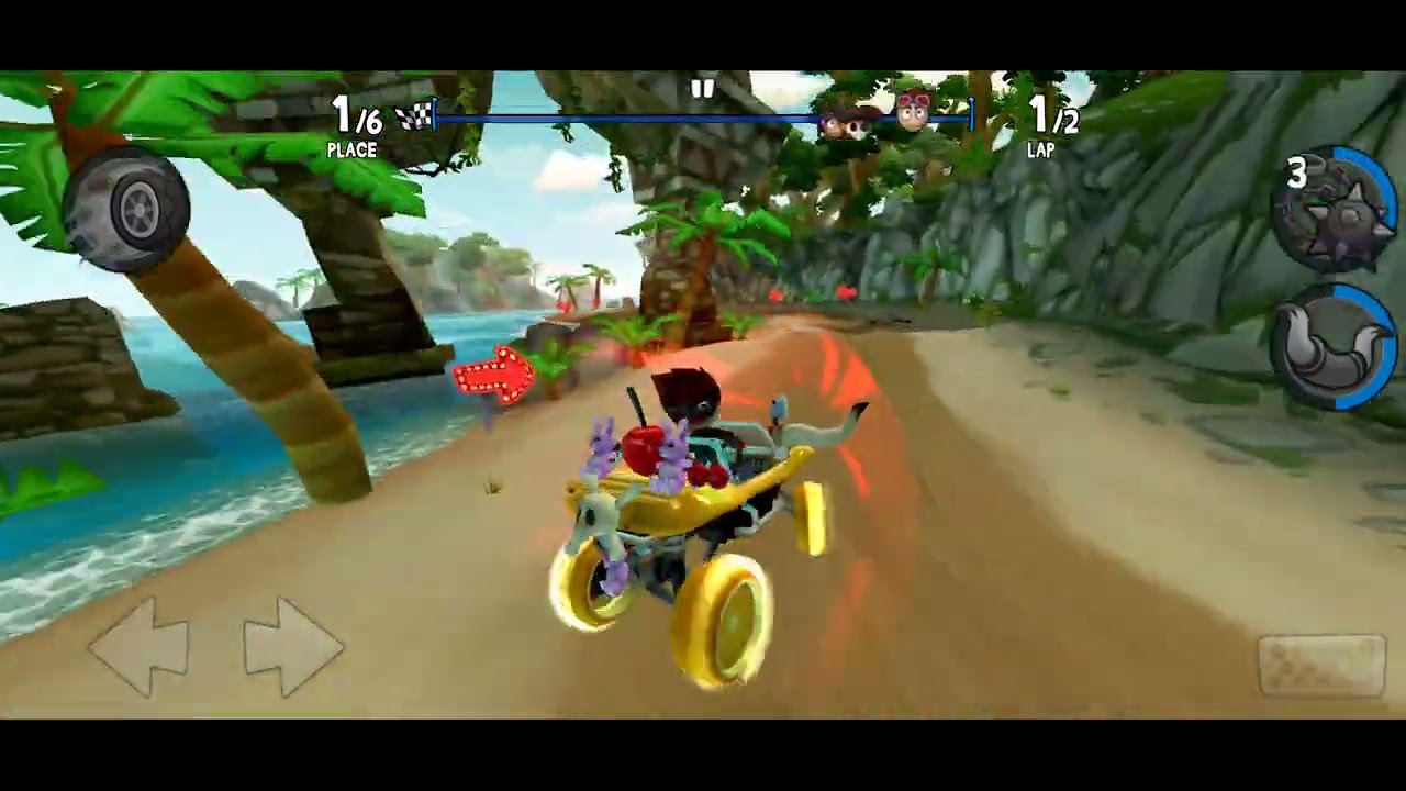 BEACH BUGGY RACING 2 MULTIPLAYER-MRZYA - YouTube